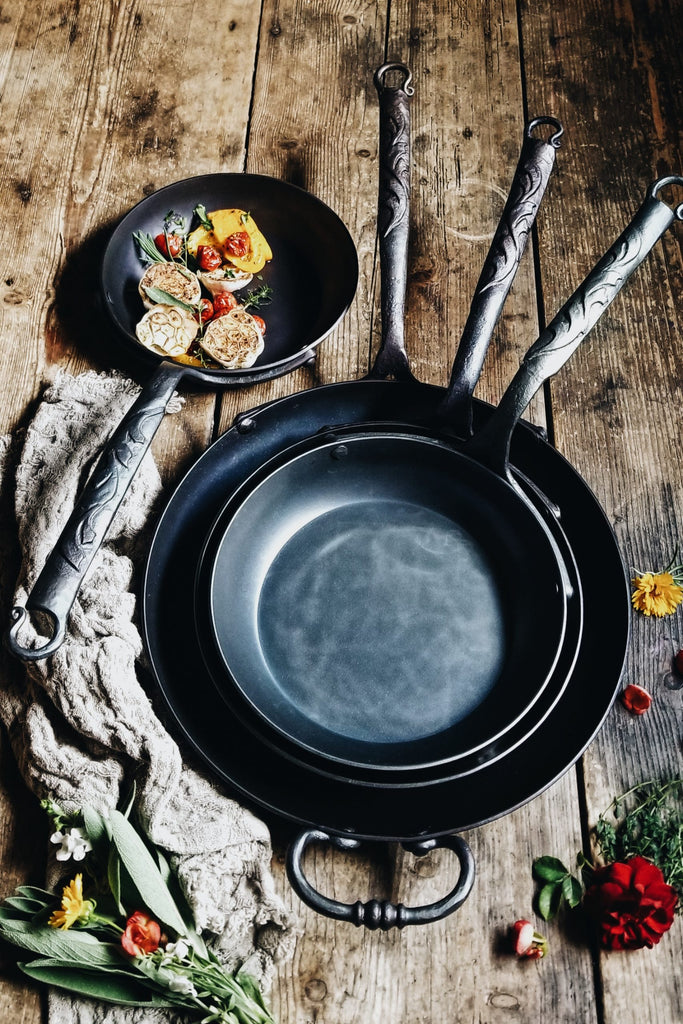 EXQUISITELY HAND FORGED COOKWARE – Mitty's Metal Art