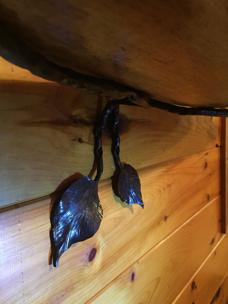 Shelves and Shelf Bracket, Designer Wood and Metal Brackets, Blacksmith ...