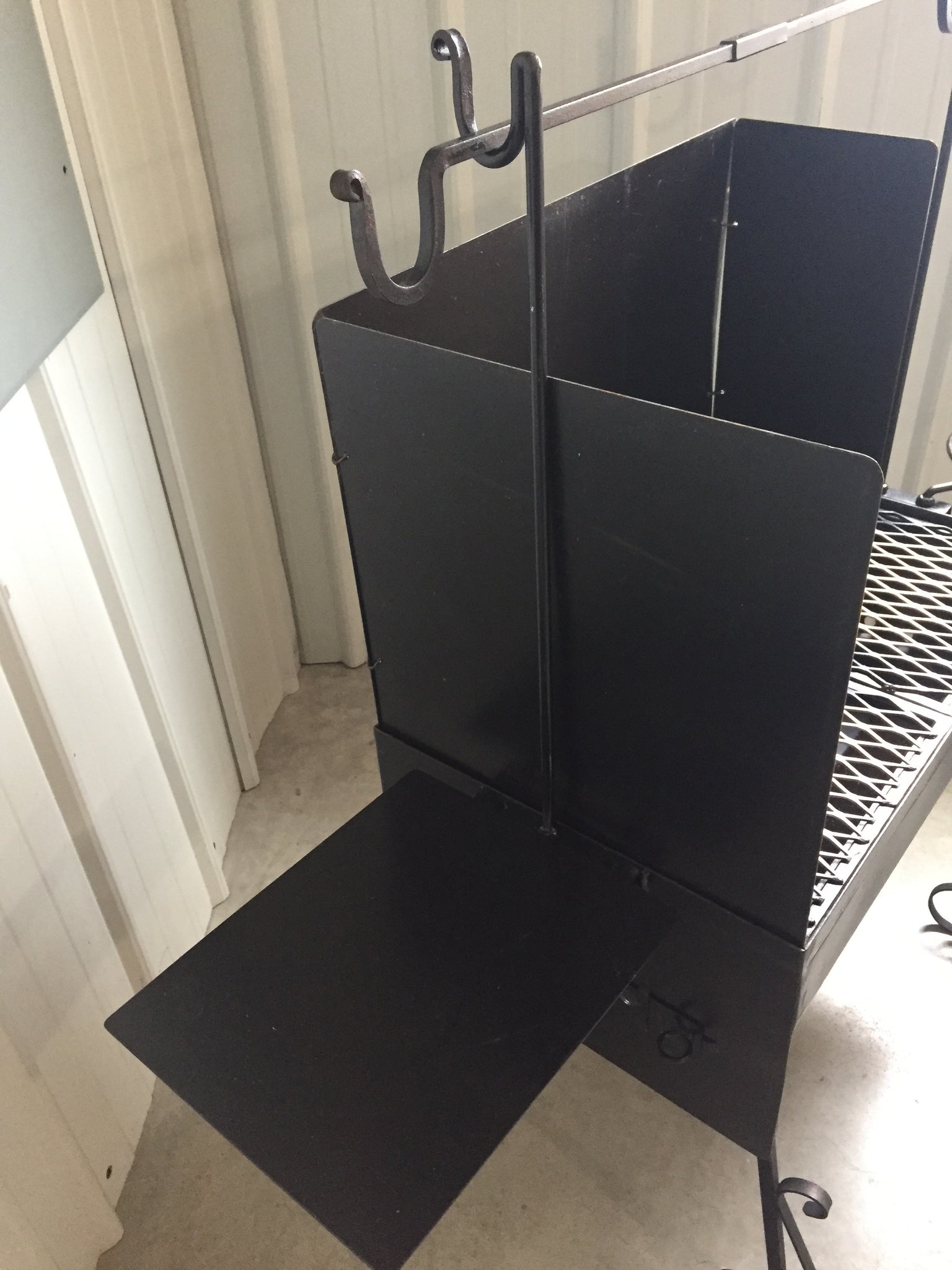 Campfire Stove - Blacksmith Crafted – Camping Grill, Portable, Wood or ...