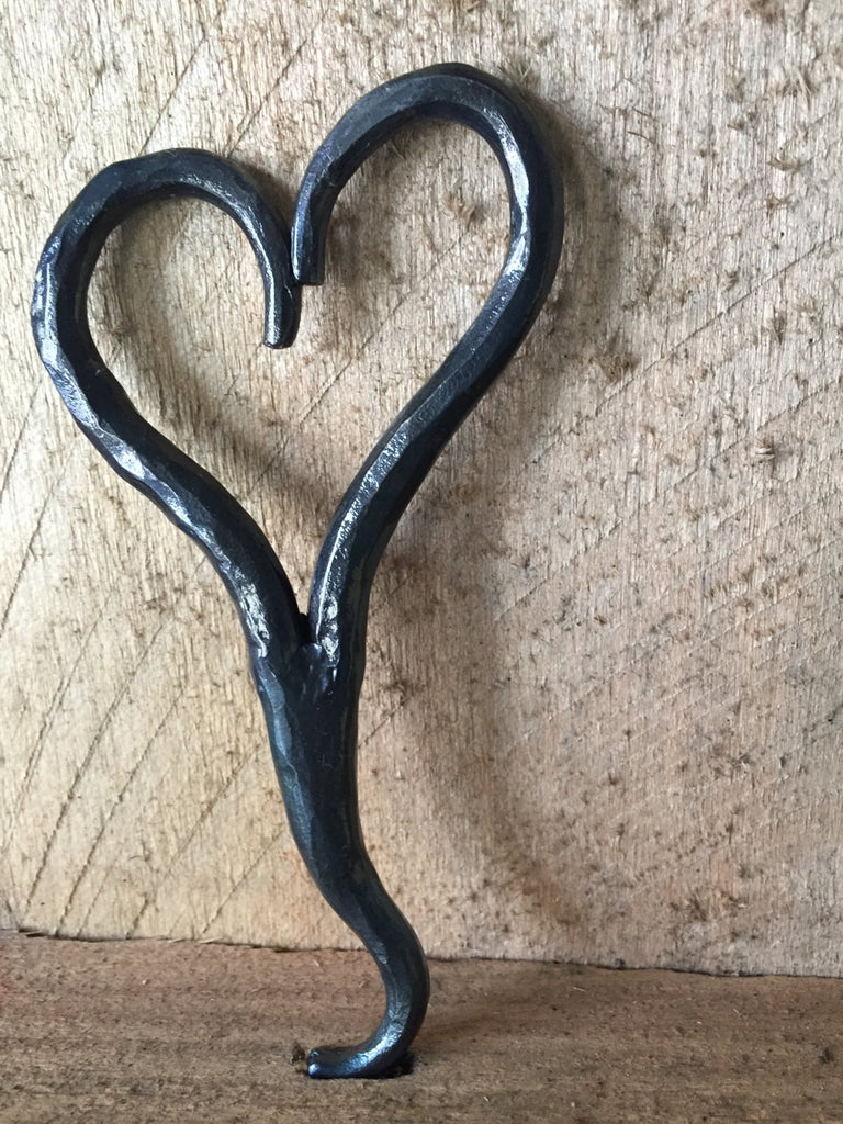 Metal Heart Wall Decor, Perfect Gift for Your Sweetheart, Blacksmith ...